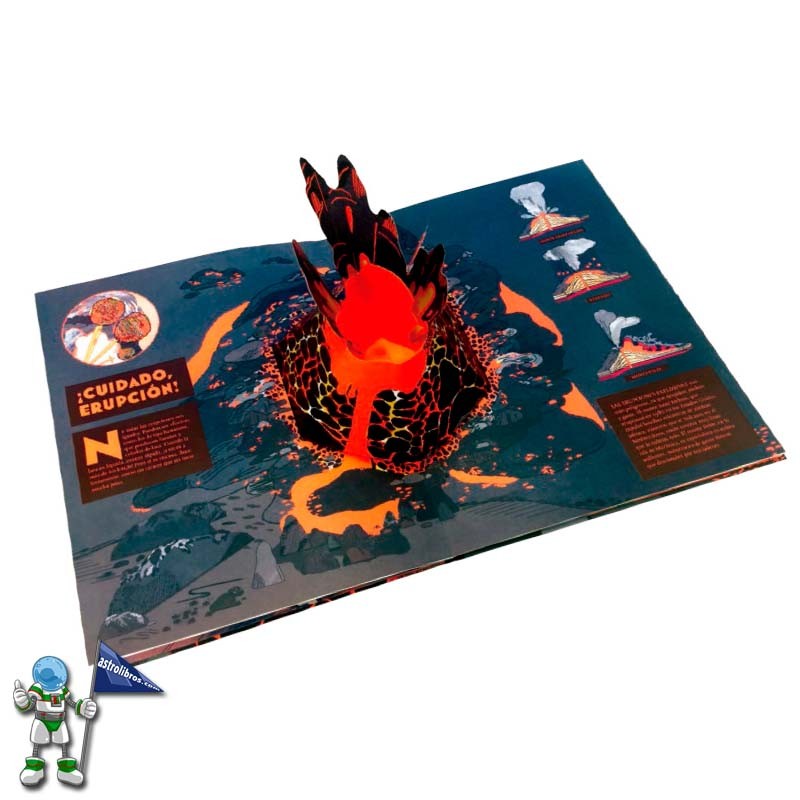 Comprar el libro POP-UP VOLCANES | LIBRO POP UPS | de FLEUR DAUGEY