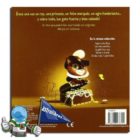 Comprar el libro EL GATO CON BOTAS | CUENTO CON TEXTURAS | de DANKE...