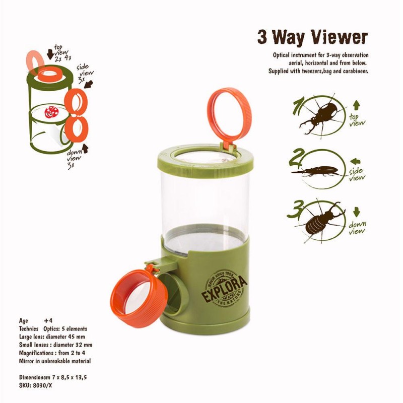 Comprar MICROSCOPIO PORTATIL VISOR INSECTOS EXPLORA | de