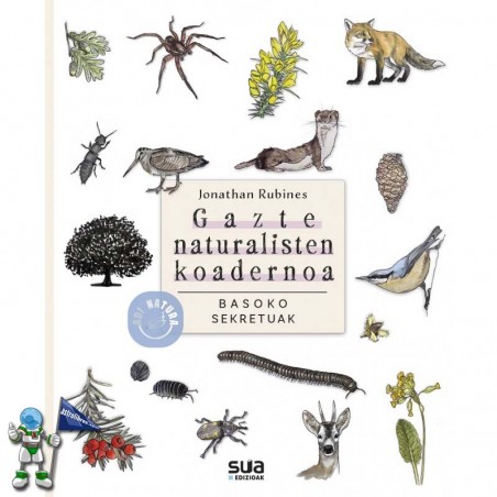 Comprar el libro BASOKO SEKRETUAK, GAZTE NATURALISTEN KOADERNOA | d...