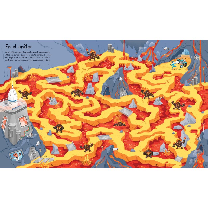 Comprar el libro LABERINTOS DE SUPERHÉROES USBORNE | de SAM SMITH