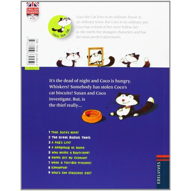 Comprar el libro COCO THE CAT 2 , THE GREAT BISCUIT THEFT | de GERA...