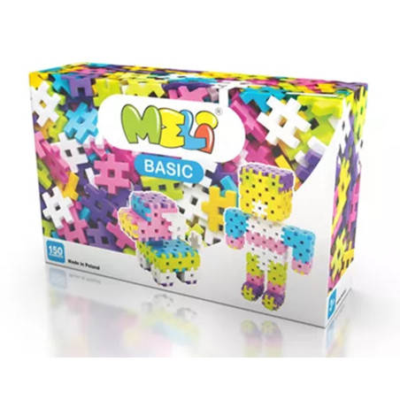 Comprar PIEZAS ENCAJABLES MELI BASIC PASTEL, 150 PIEZAS | de MELI