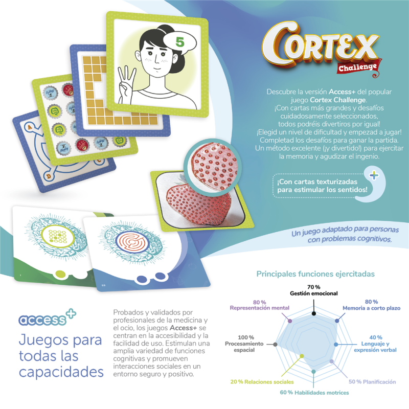Comprar CORTEX ACCES+, JUEGOS PARA TODAS LAS CAPACIDADES | de