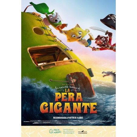 LA INCREÍBLE HISTORIA DE LA PERA GIGANTE, DVD ESPAÑOL/EUSKERA/CATAL...