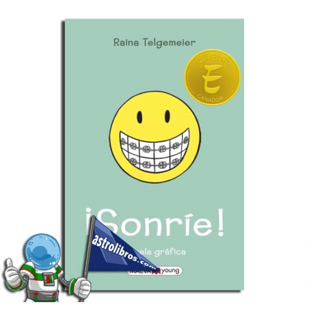 Comprar el libro SONRÍE , NOVELA GRÁFICA | de RAINA TELGEMEIER